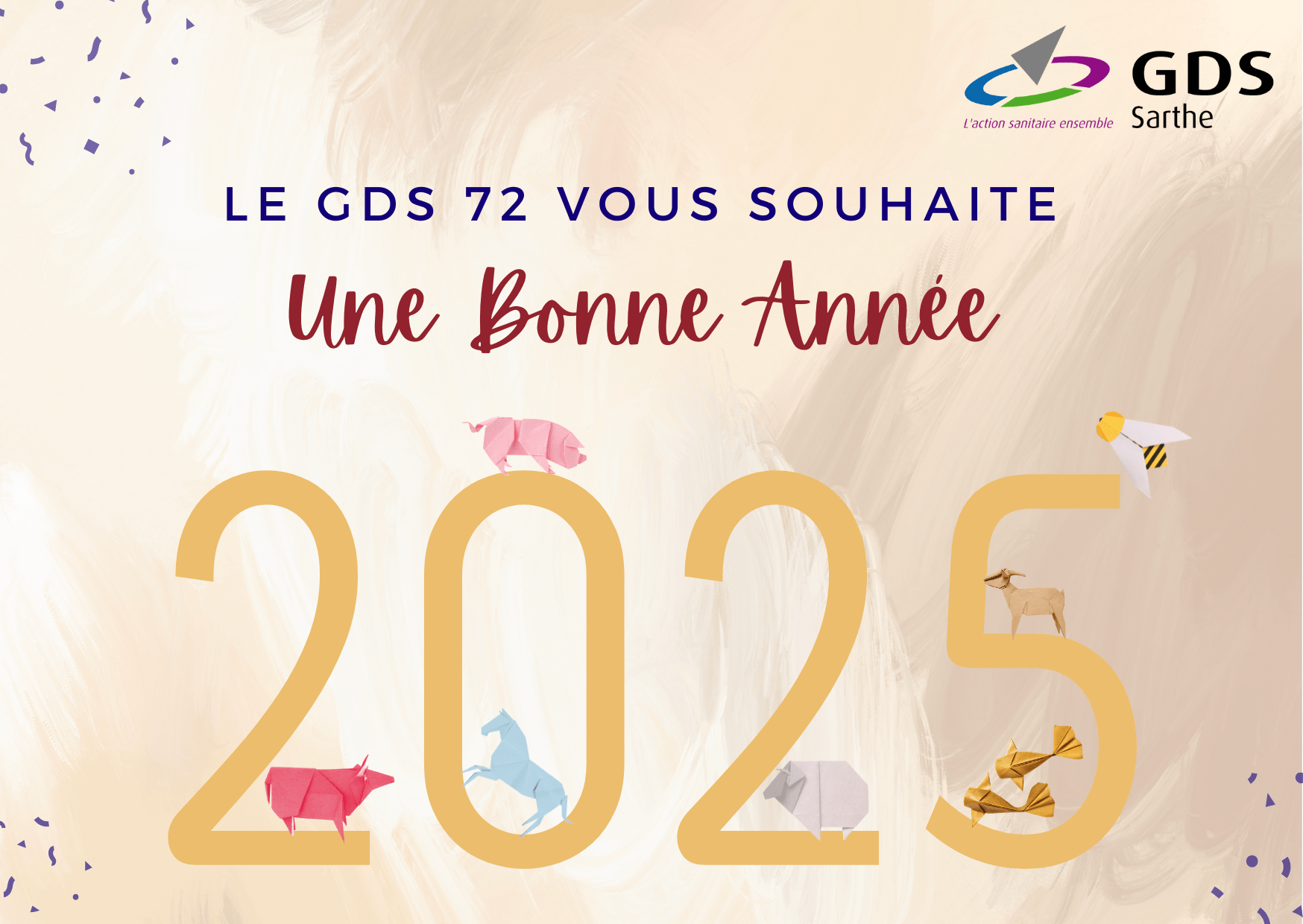 BONNE ANNEE 2025 ! - Groupement de Défense Sanitaire de la sarthe